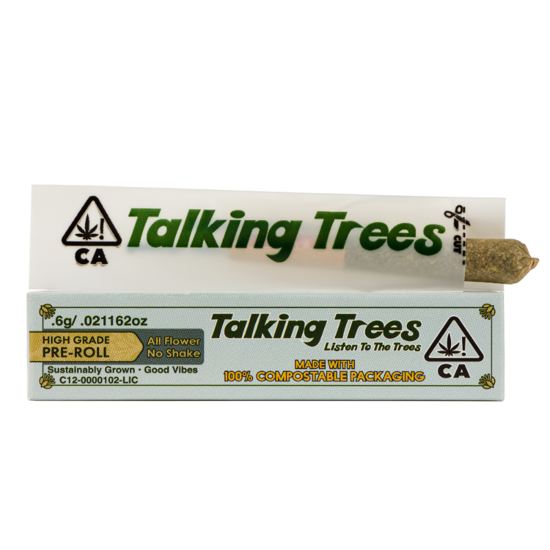 Talking Trees Strawberry Slapz Prerolls Strain (hybrid), 0.6g