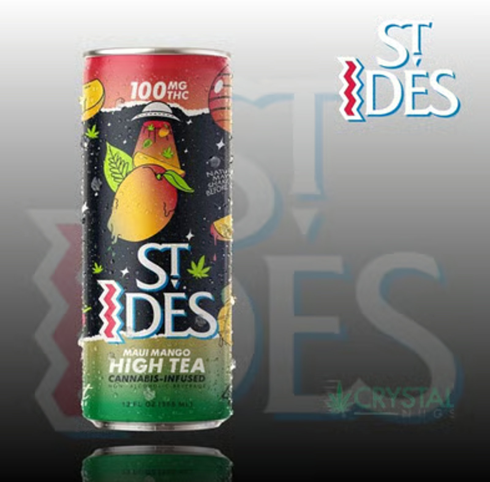 Buy ST. IDES - Maui Mango - 12OZ HIGH TEA - 100MG at Greenstone