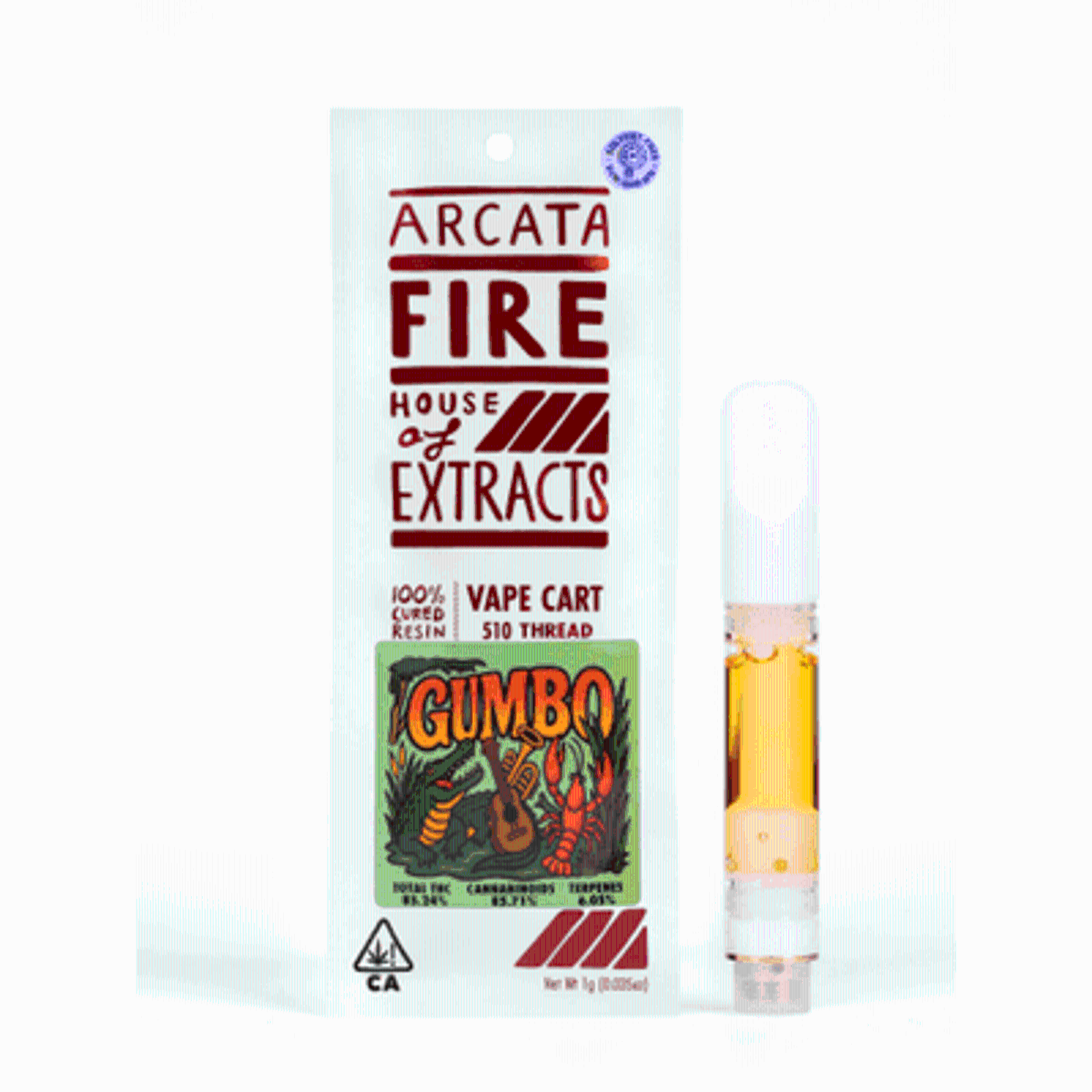 Buy Arcadta Fire - Gumbo - Cured Resin - 1 Gram at Greenstone