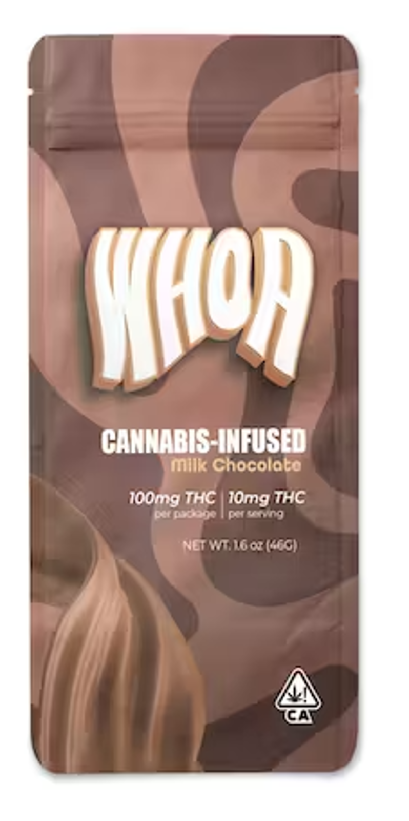 WHOA - Milk Chocolate Bar - 100mg | GreenStone