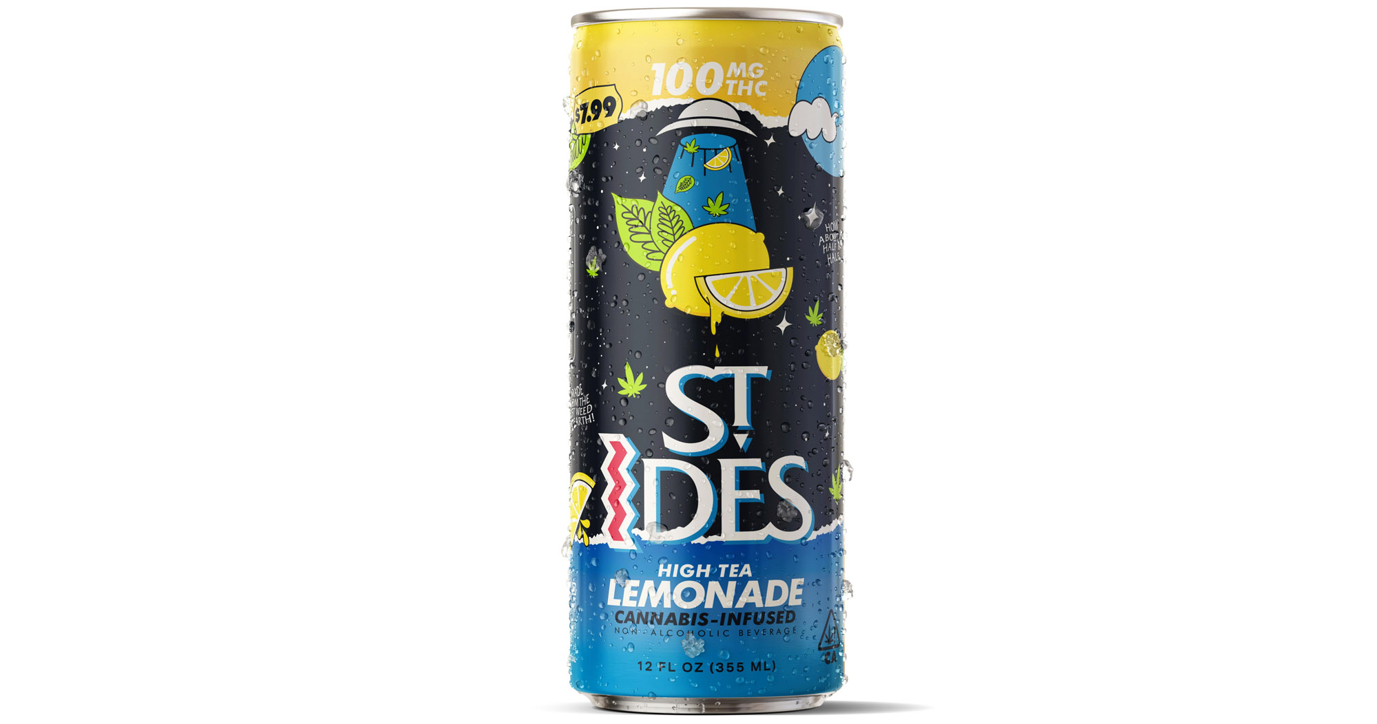 Imperial Valley - St. Ides - Lemonade-Tea 100mg High Tea - 12oz Can ...