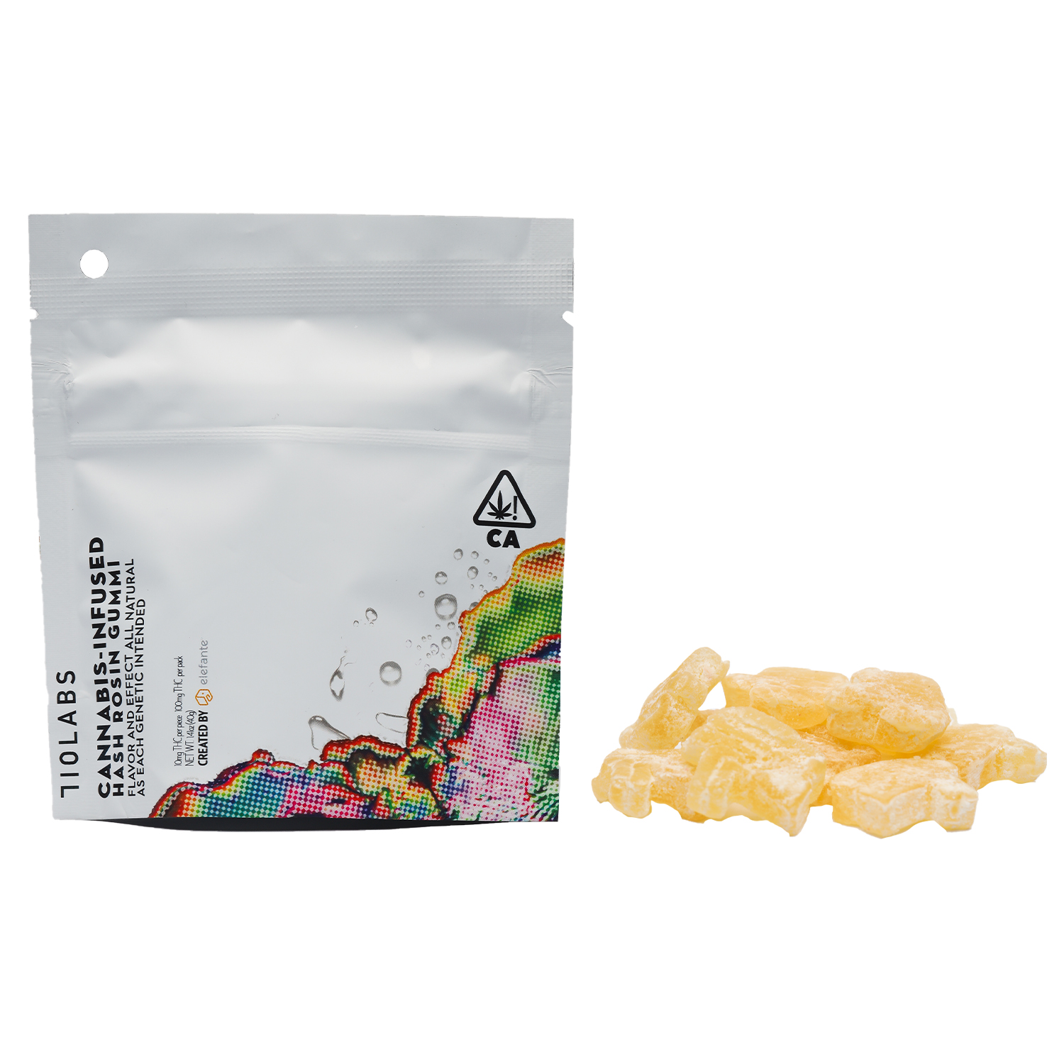 710 Labs Platinum Huckleberry Cookies Rosin Infused Gummies (100mg ...
