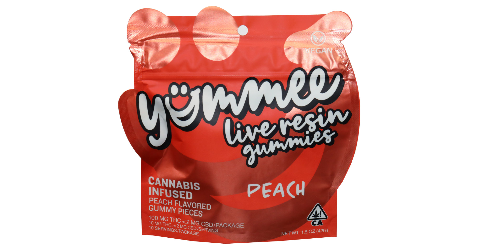Mission Valley - Yummee - Peach Live Resin Gummies - 100mg - San Diego ...