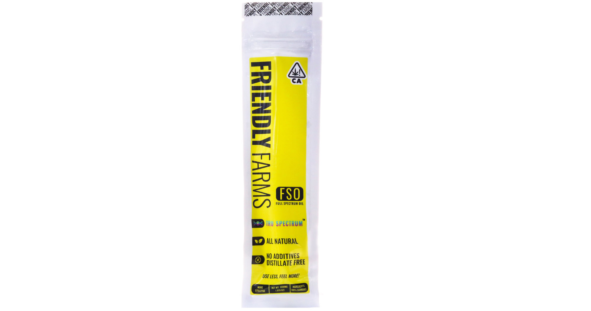 Mission Valley - Friendly Farms - Confetti Full Spectrum Oil (FSO) - 1g ...