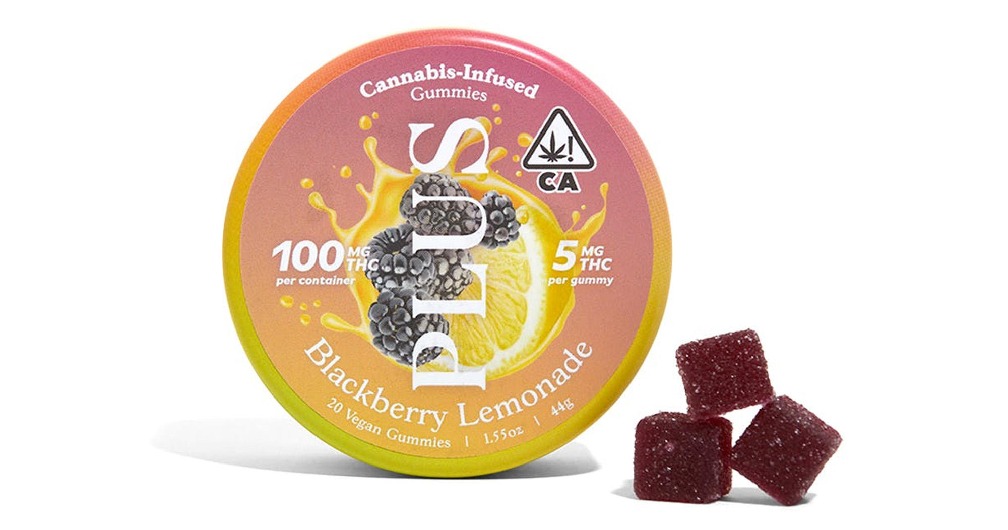 Mission Valley - Plus - Blackberry Lemonade Gummies - 100mg - San Diego ...