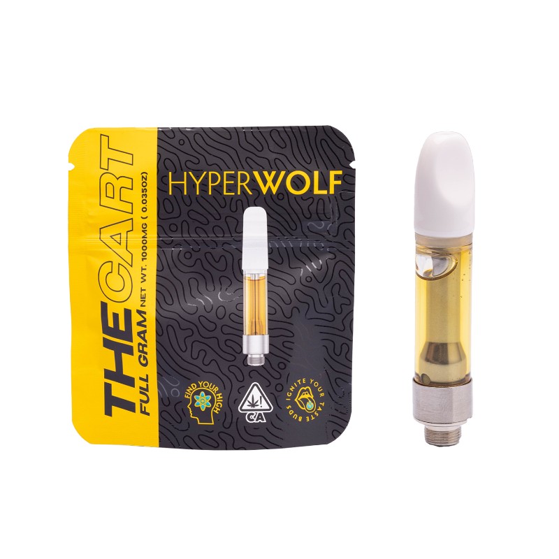 Hyperwolf Twisted Lime OG Melted Diamonds Vapes Strain (sativa), 1g
