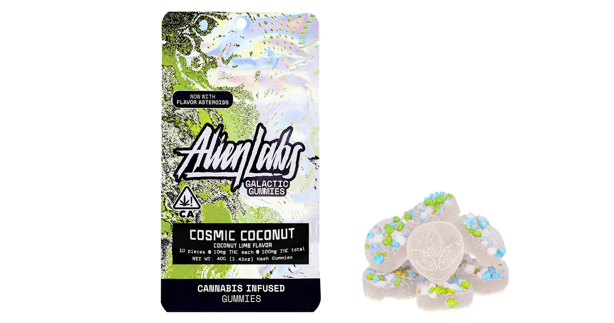 Mission Valley - Alien Labs - Cosmic Coconut Gummies - 100mg - San ...
