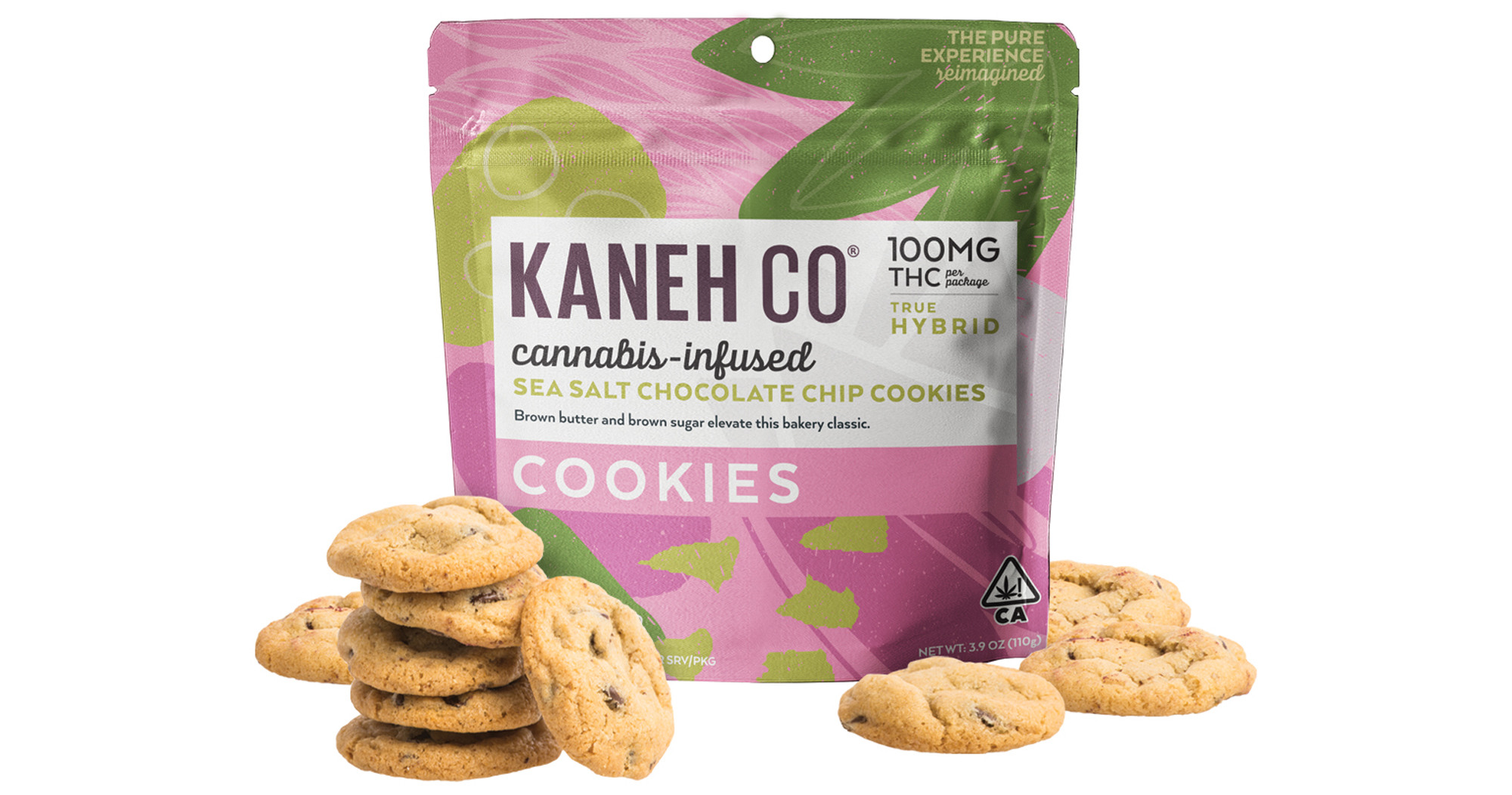 Mission Valley - Kaneh Co - Sea Salt Chocolate Chip Cookies - 100mg ...