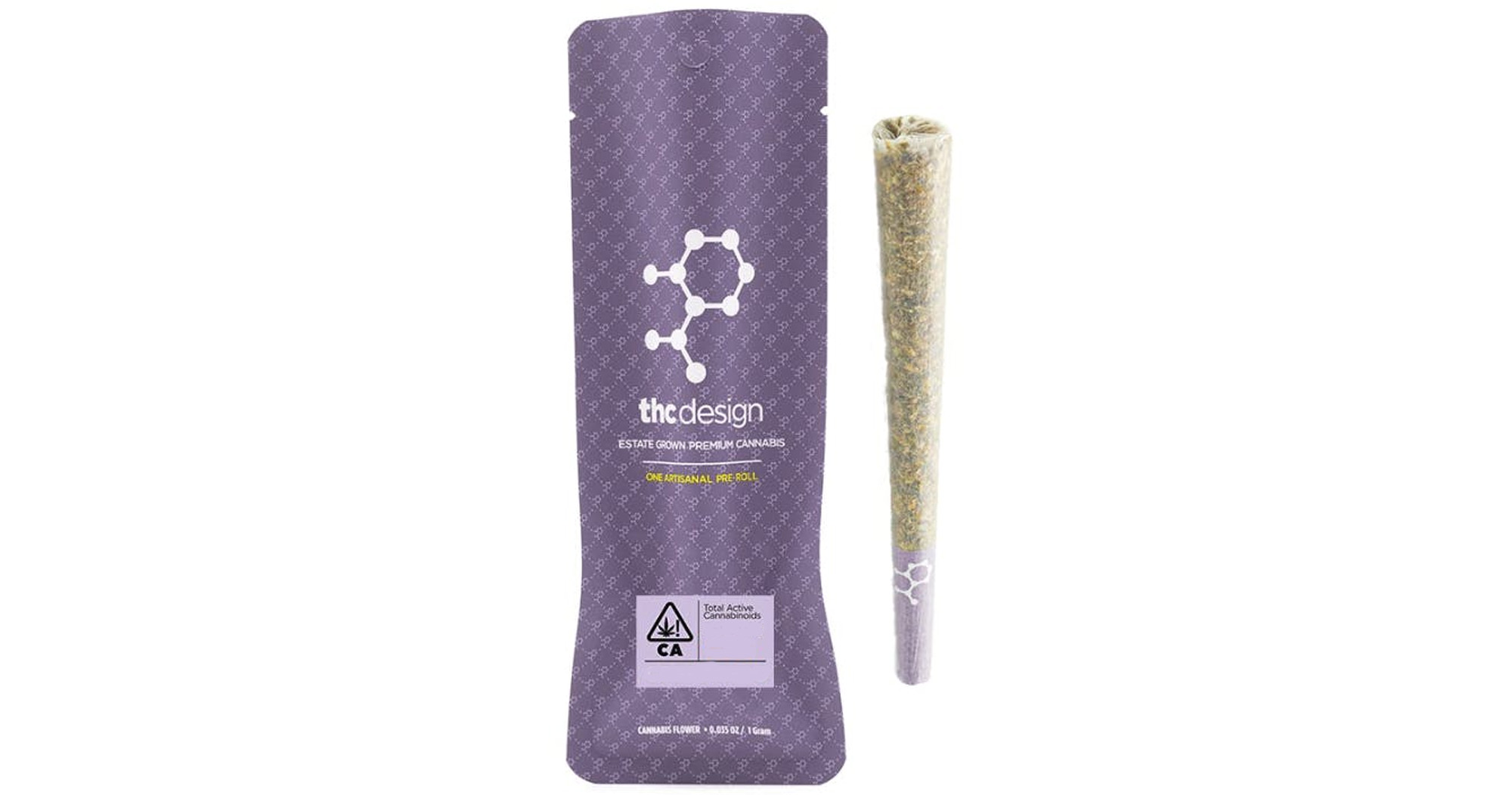 Sabre Springs - THC Design - Garlic Cocktail Pre-Roll - 1g - San Diego ...