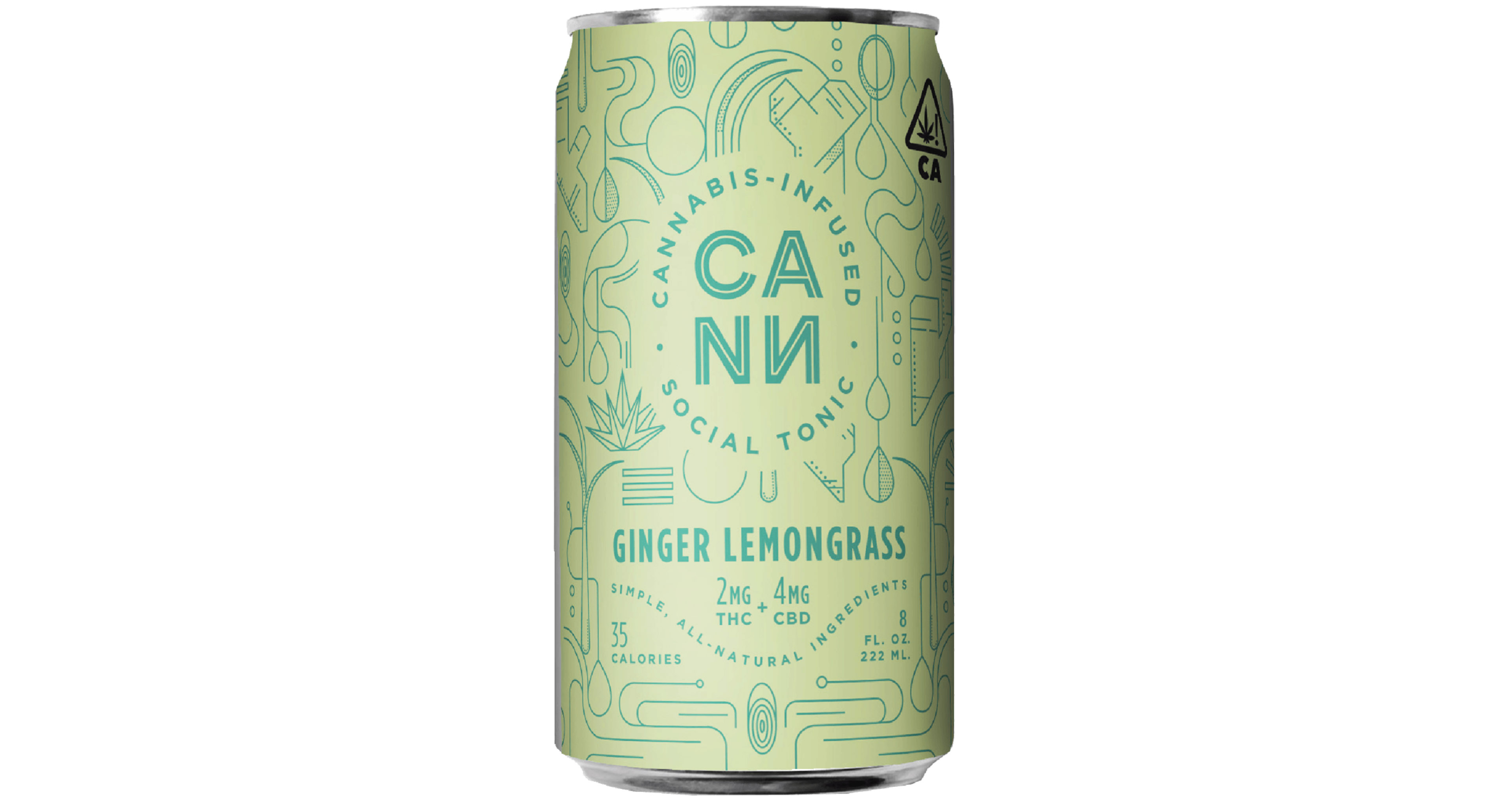 Mission Valley - CANN - Ginger Lemongrass Tonic 8oz - 4pk - San Diego ...