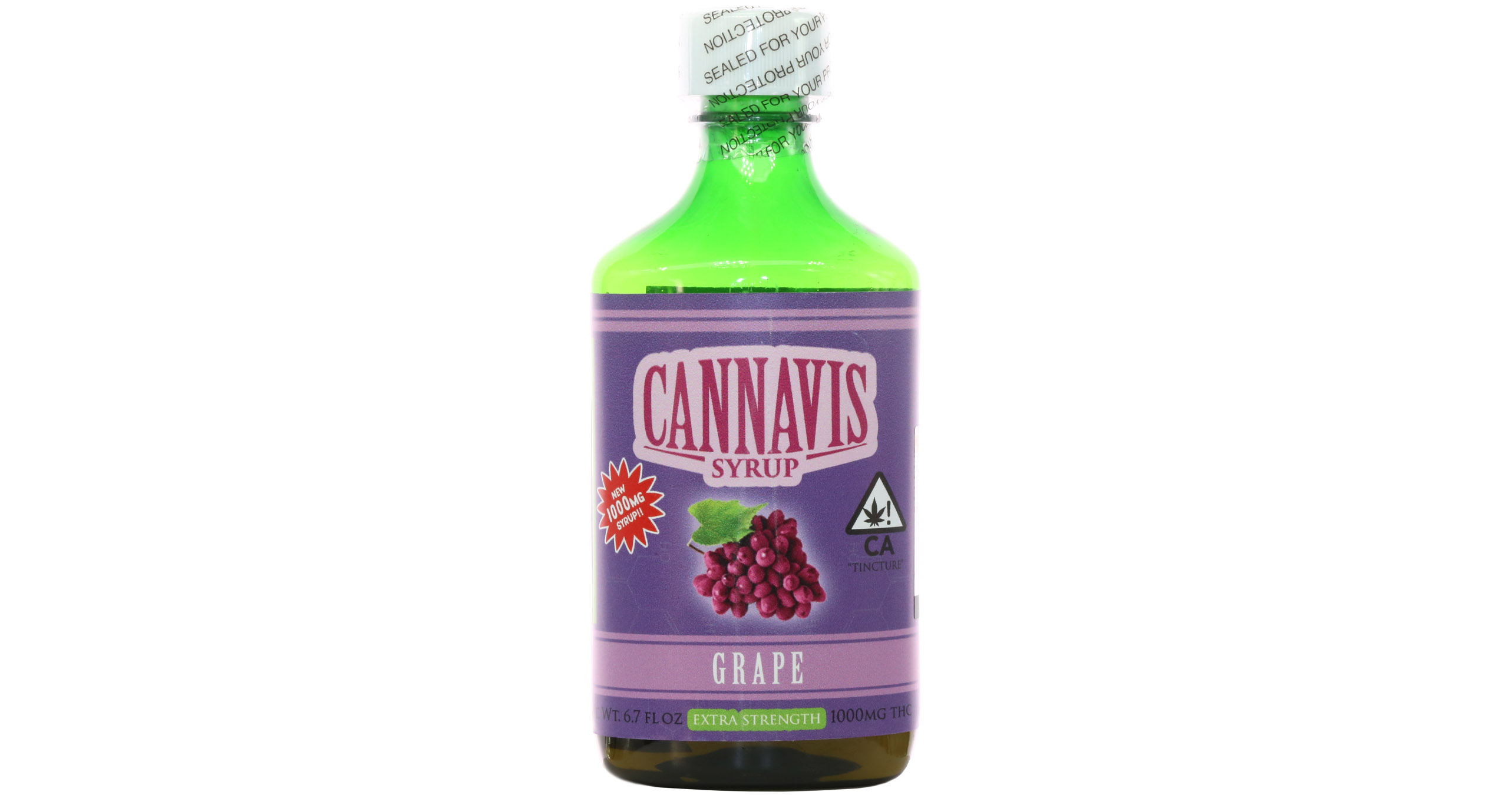 Mission Valley - Cannavis - Extra Strength Grape Syrup - 6.7oz - San ...