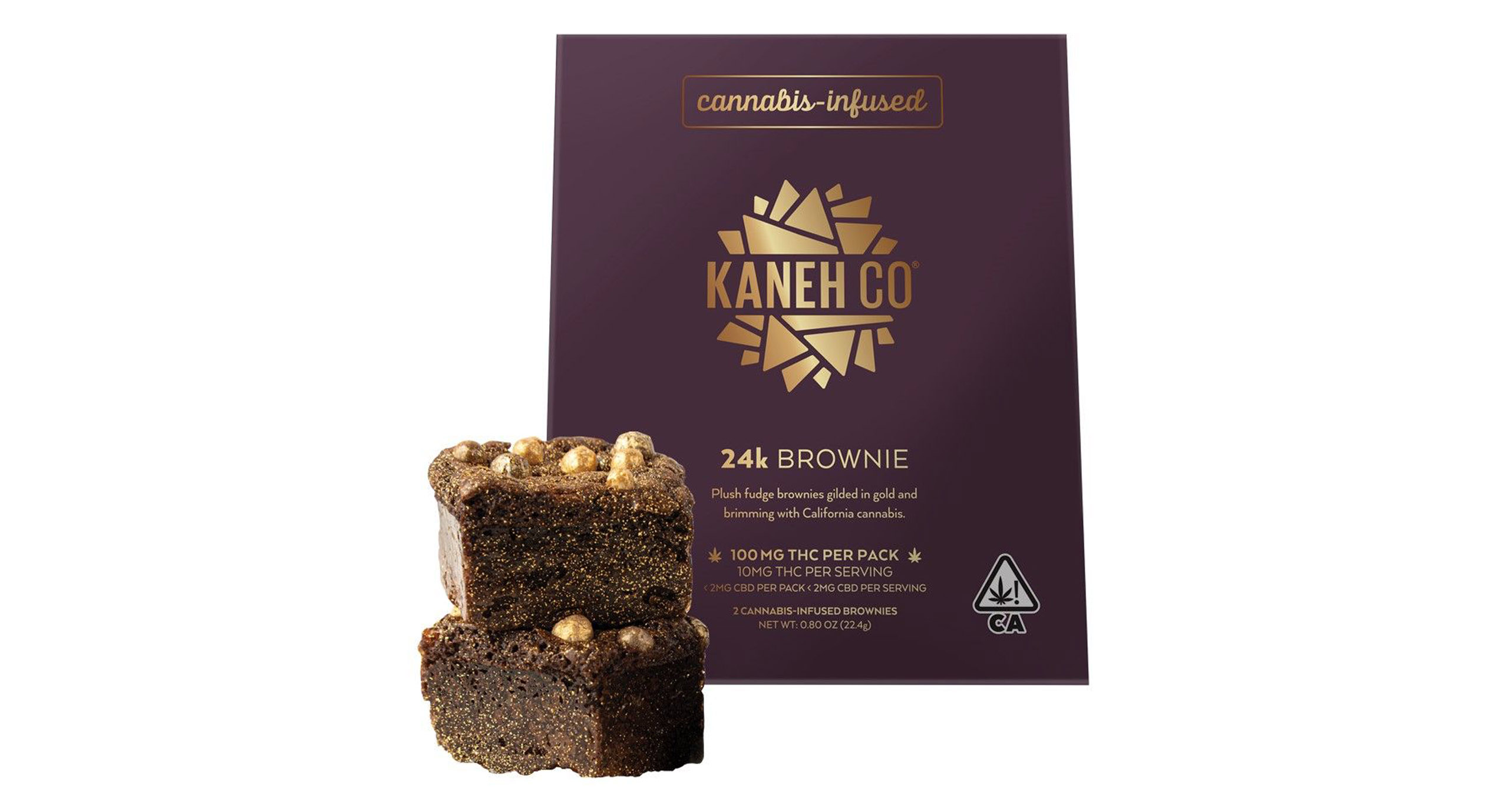 Mission Valley - Kaneh Co - 24K Brownies - 100mg - San Diego, Vista ...
