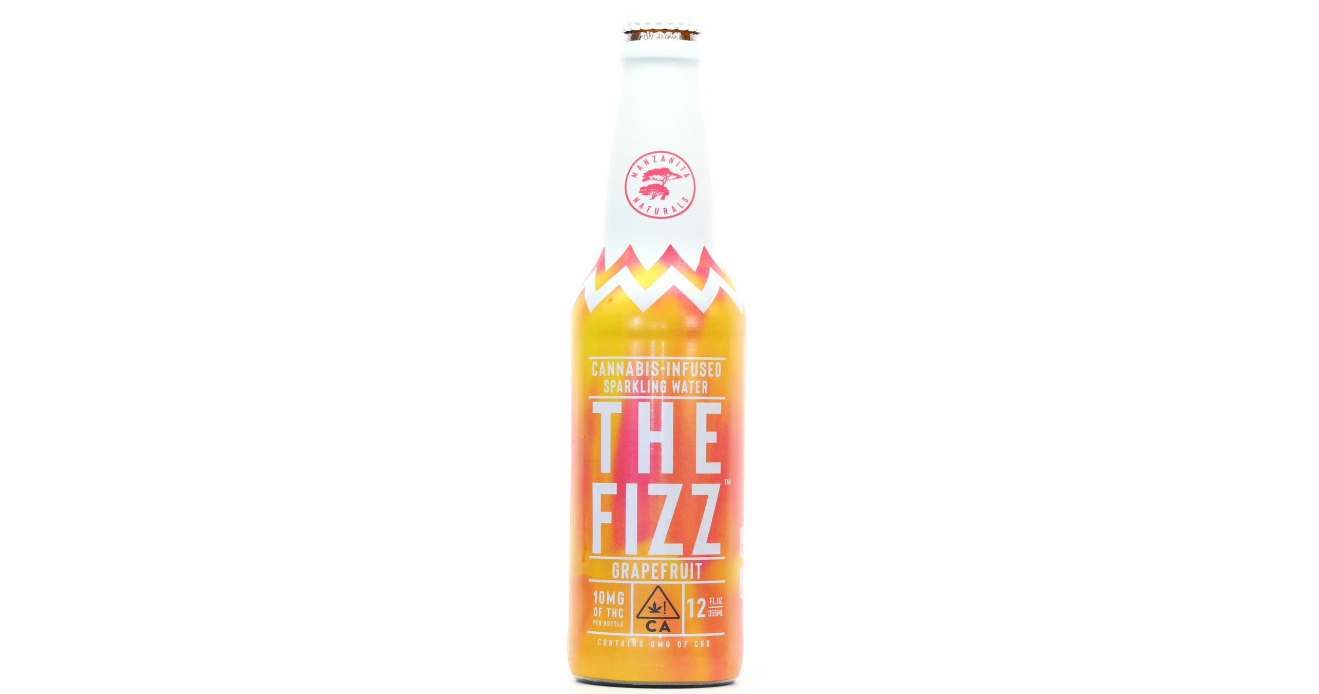 Mission Valley - The Fizz - Grapefruit Sparkling Water - 10mg - San ...