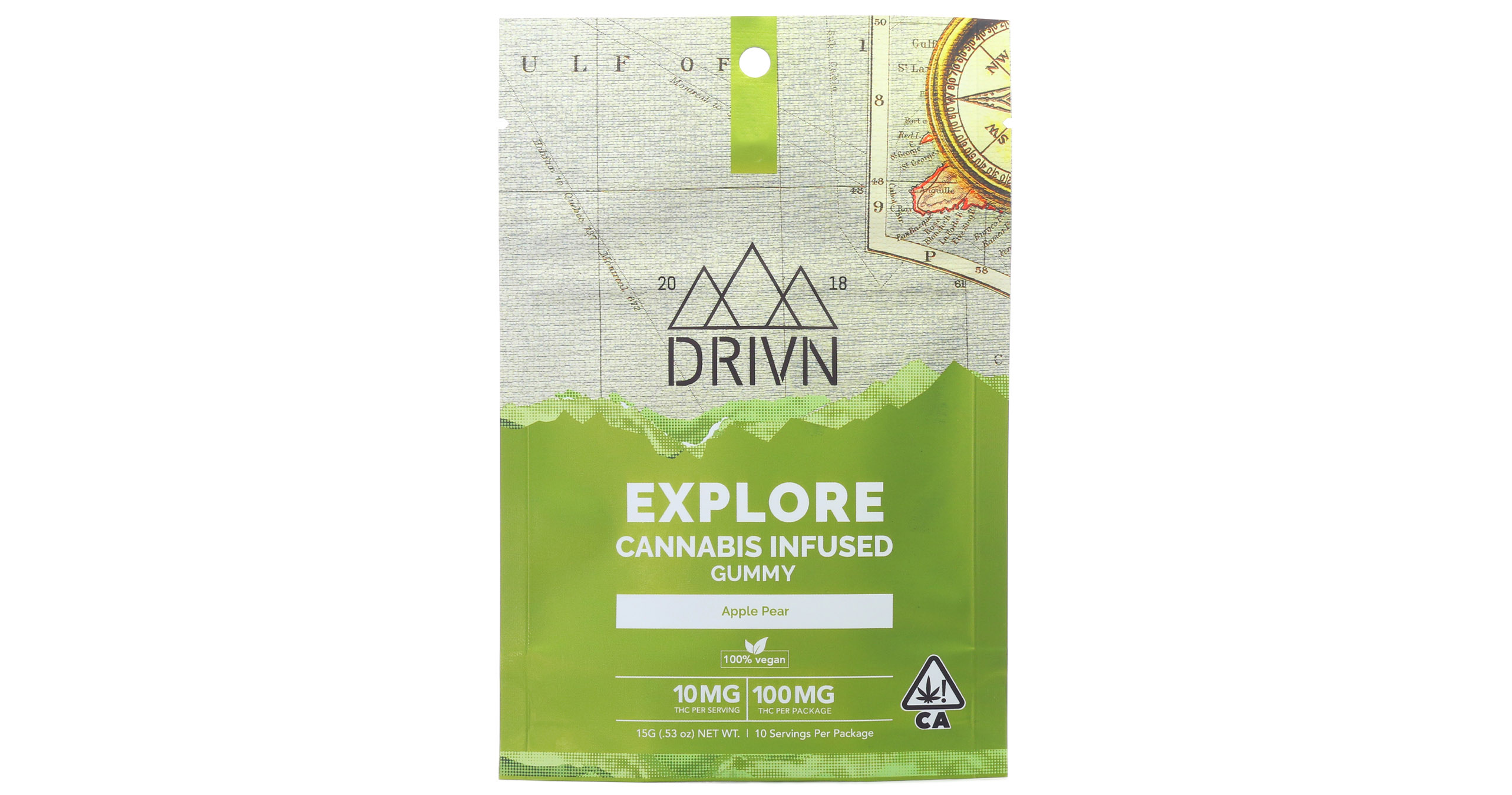 Mission Valley - DRIVN - Apple Pear Explore Gummies - 100mg - San Diego ...