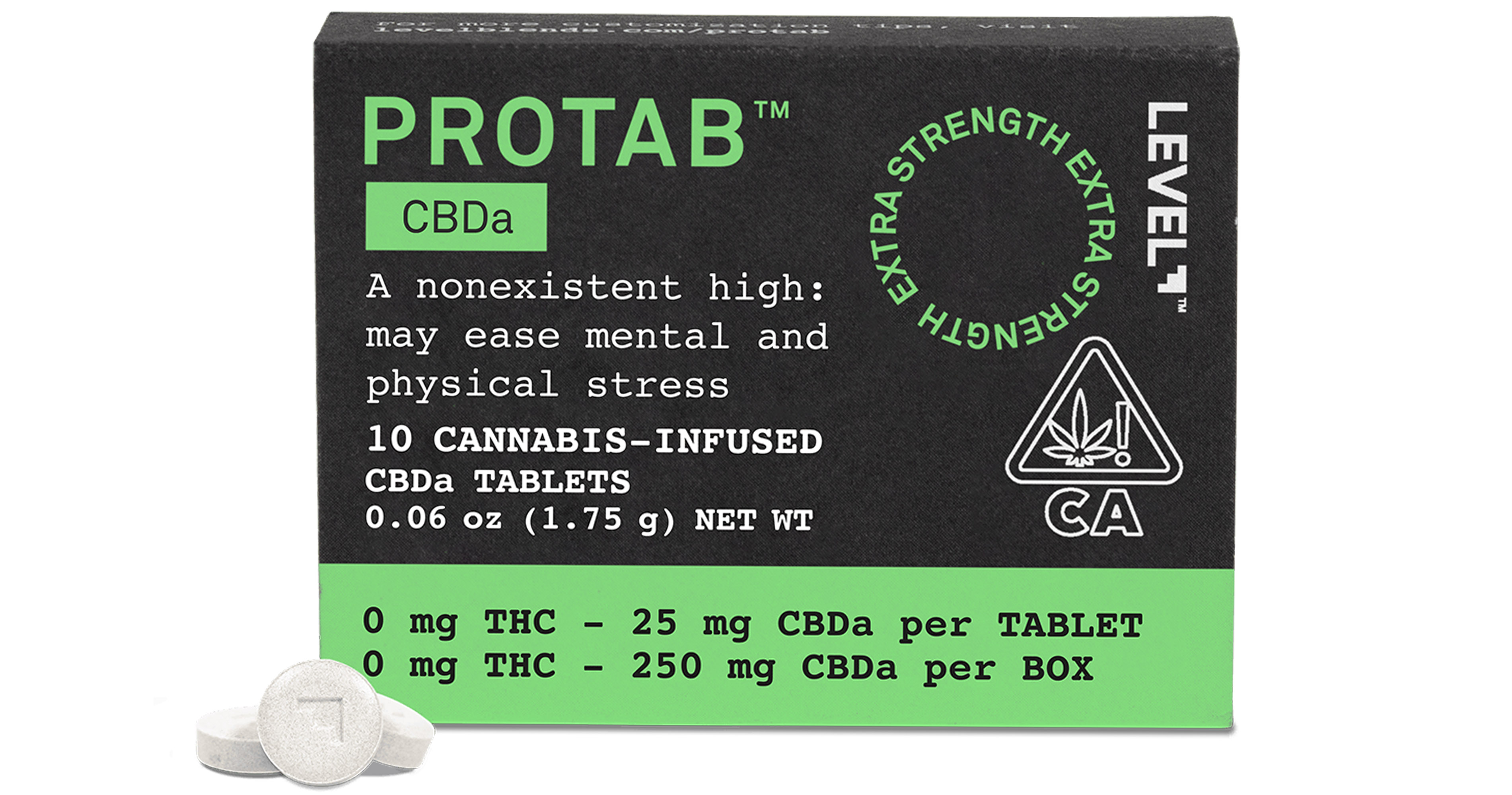 Mission Valley - LEVEL - CBDa Protabs - 250mg - San Diego, Vista ...