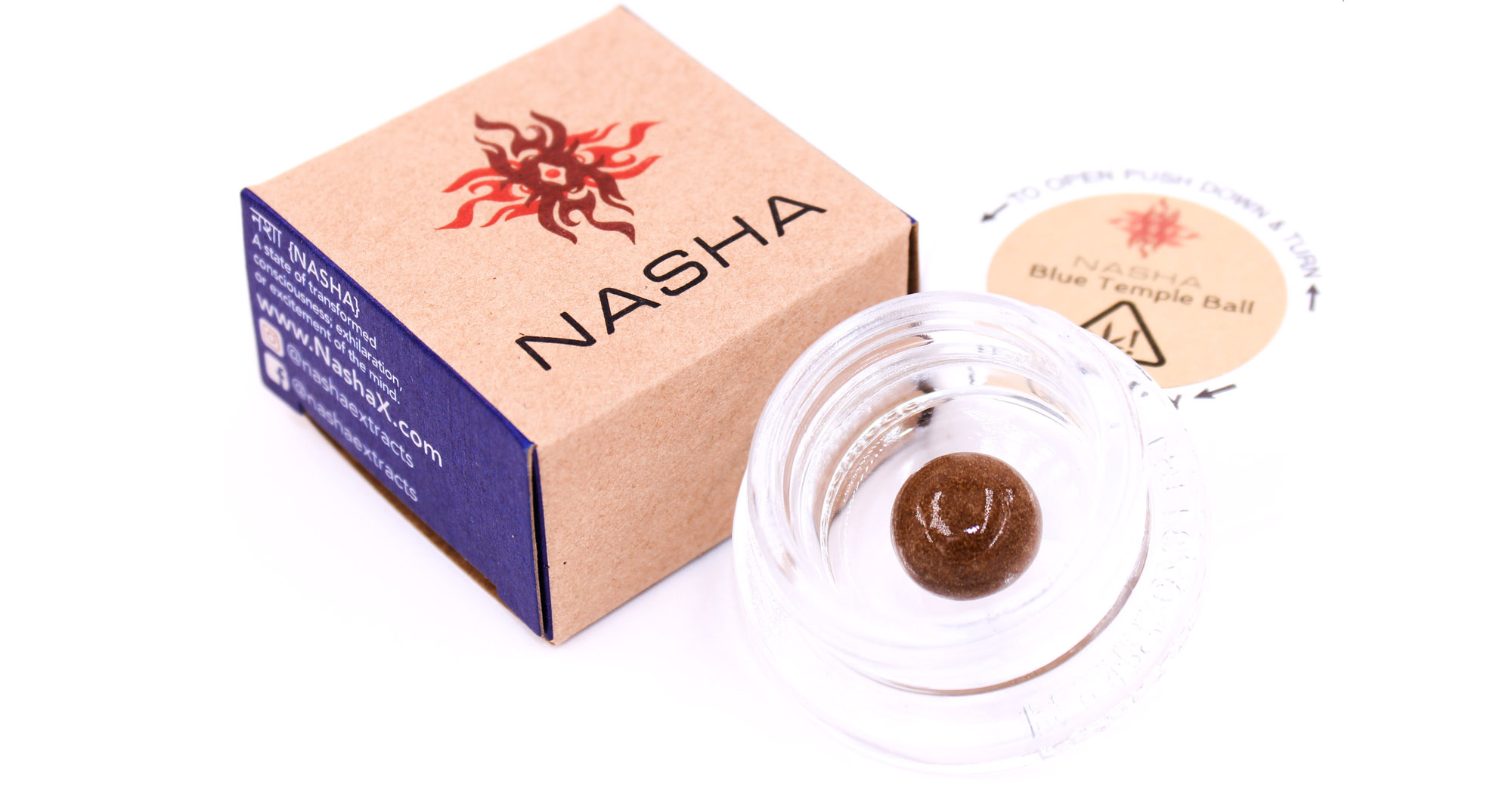 Mission Valley - Nasha - The New New Blue Temple Ball Hash - 1g - San ...