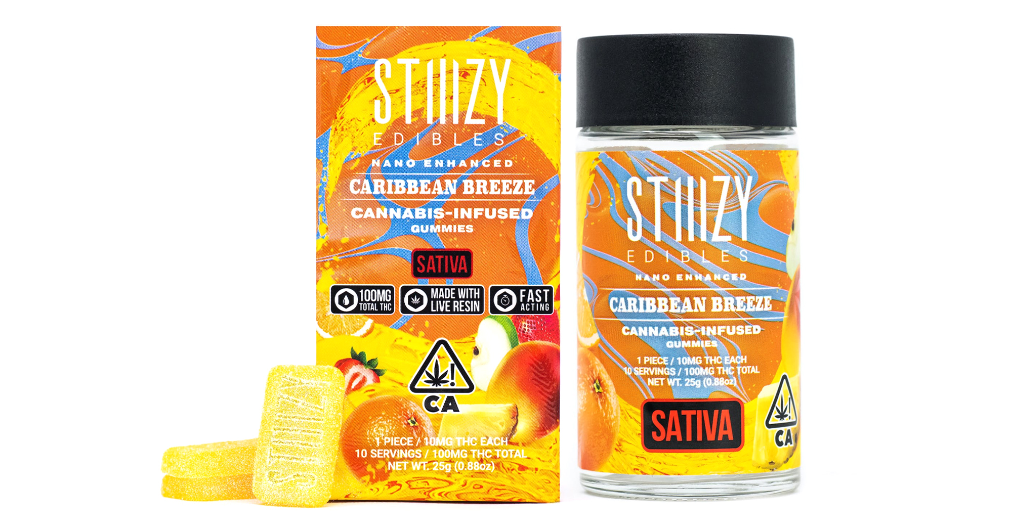 Mission Valley - Stiiizy - Caribbean Breeze Gummies - 100mg - San Diego ...