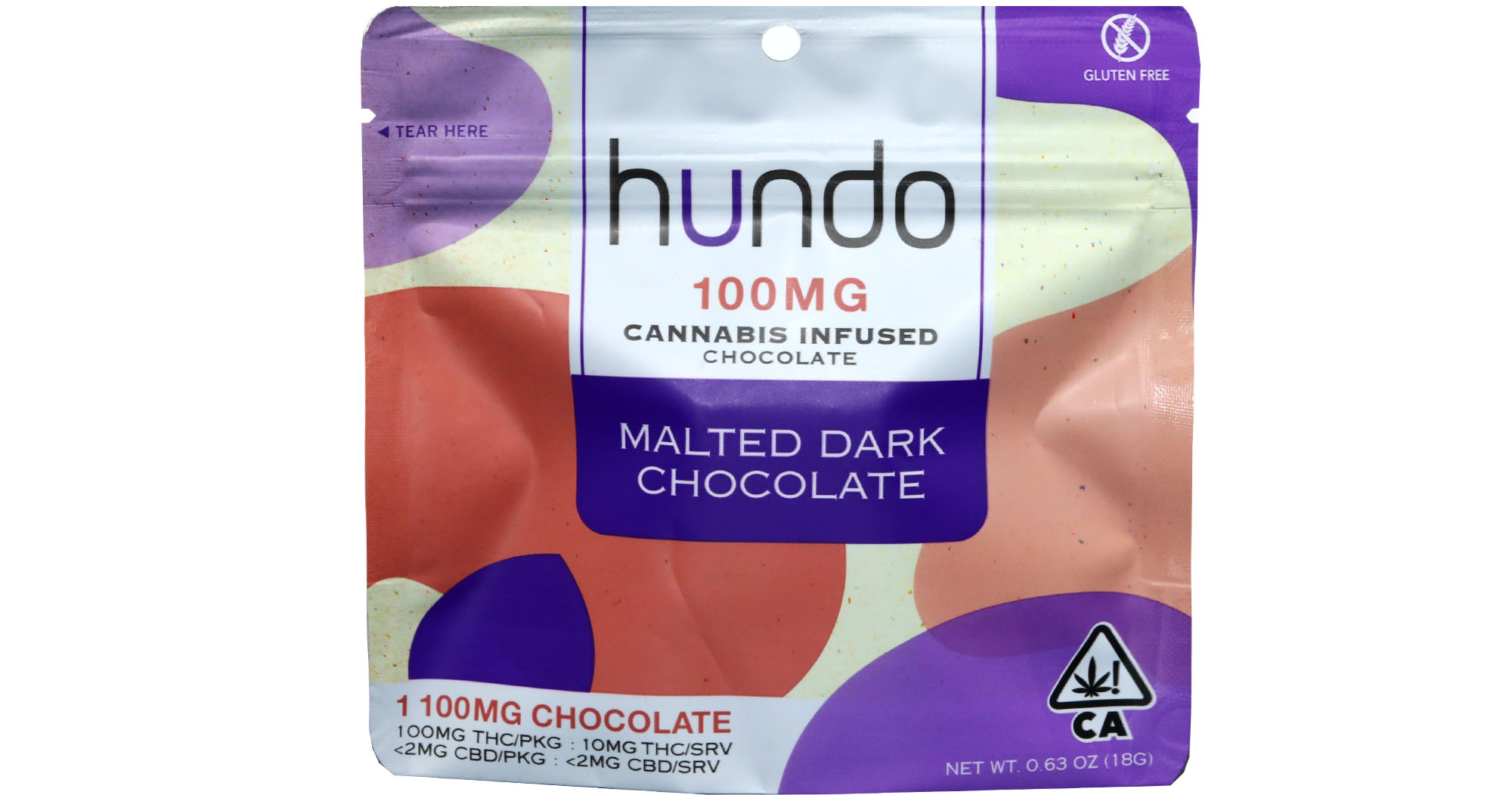 Mission Valley - Hundo - Malt Dark Chocolate - 100mg - San Diego, Vista ...