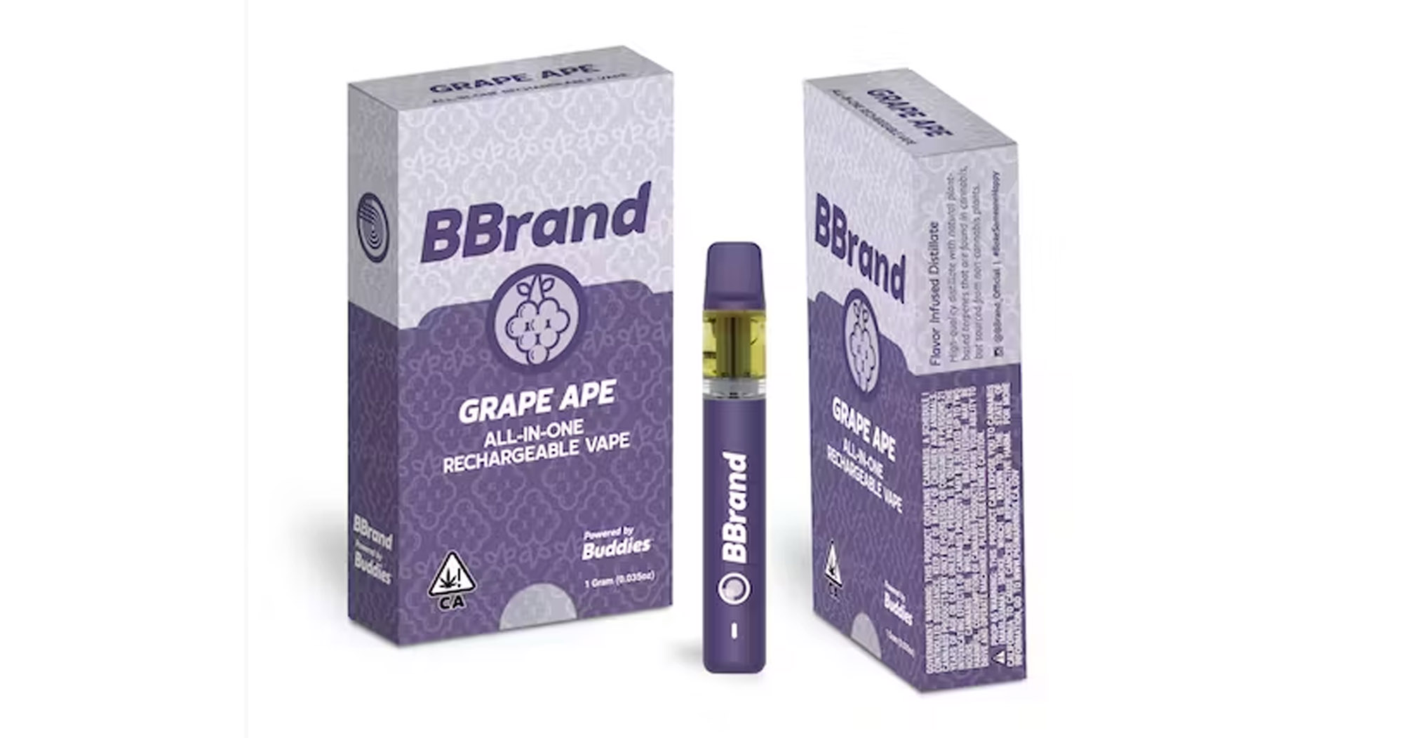 Chula Vista H. St - BBrand - Grape Ape AIO - 1g - San Diego, Vista ...