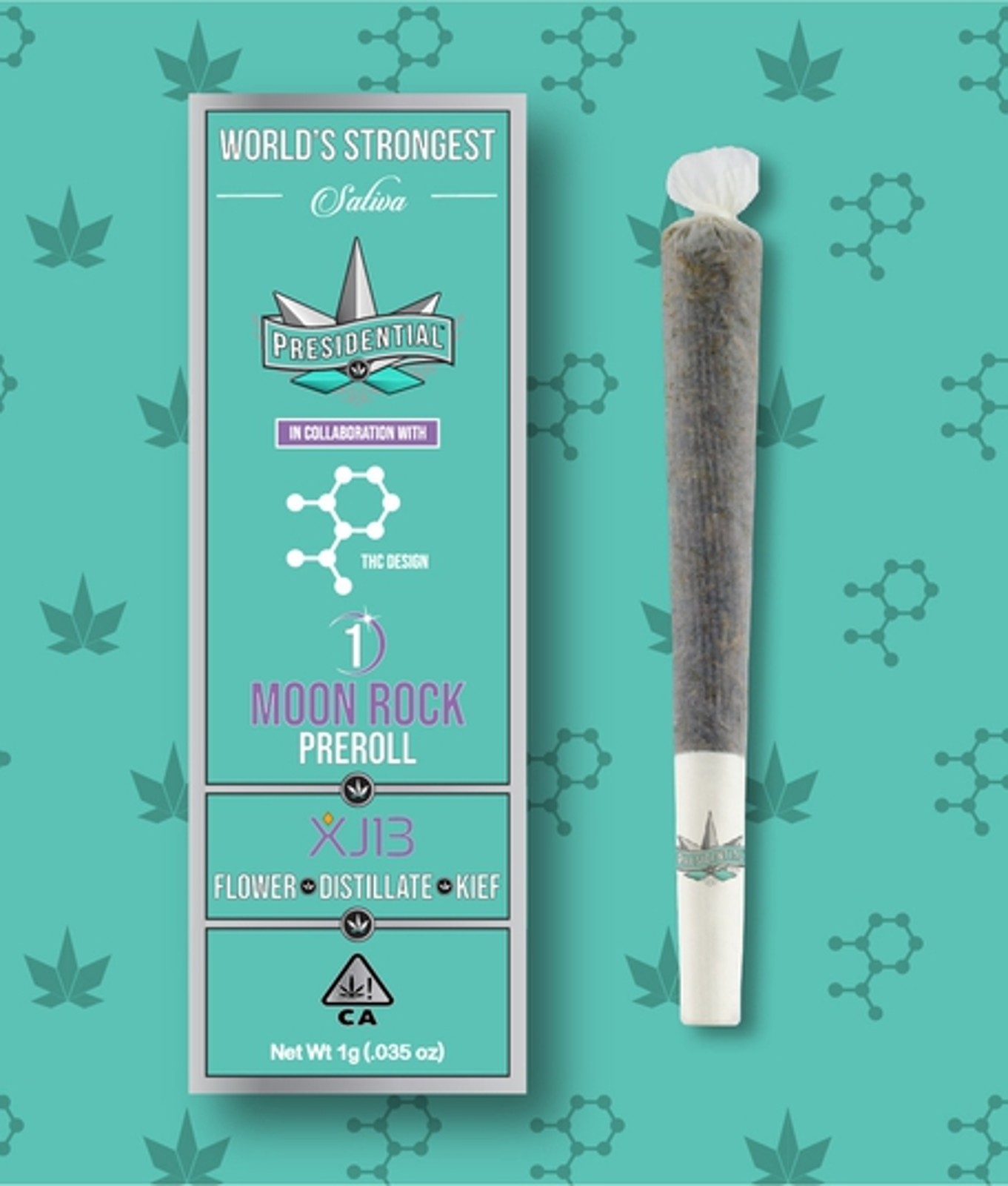 Presidential - XJ-13 - Infused Preroll - 1 Gram | GreenStone