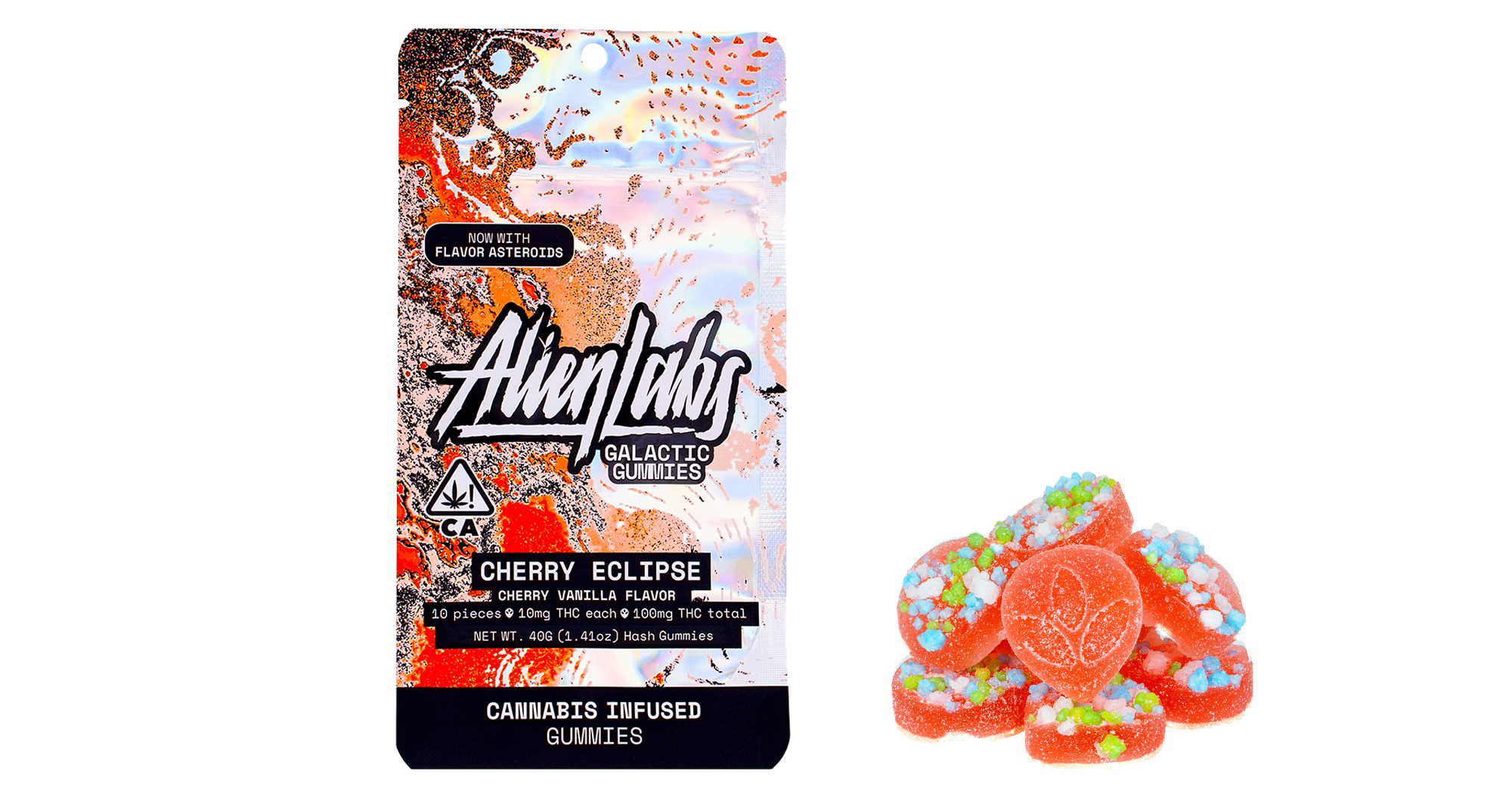 Mission Valley - Alien Labs - Cherry Eclipse Galactic Gummies - 100mg ...