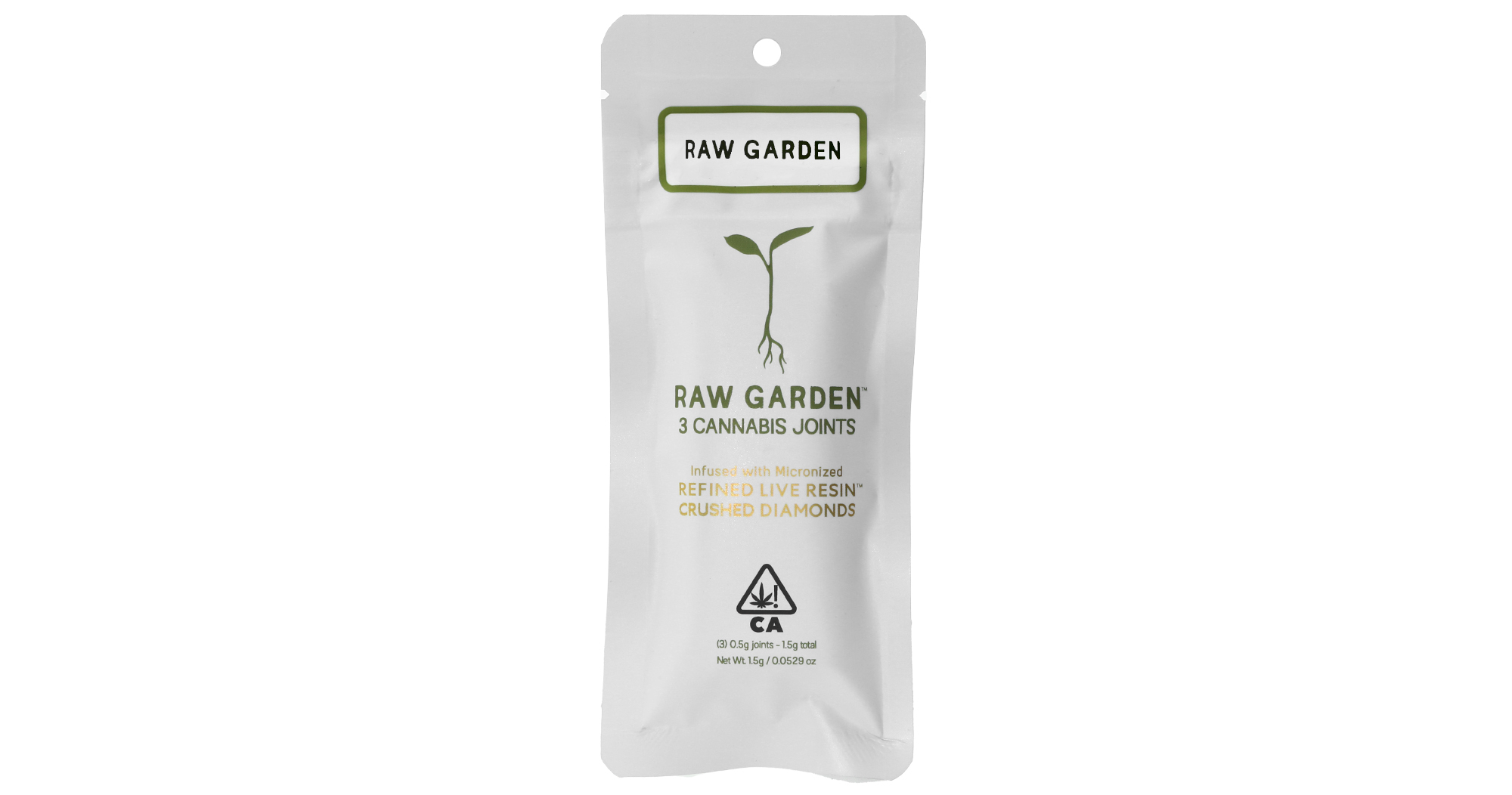 Mission Valley - Raw Garden - GG4 Crushed Diamonds Infused Pre-Rolls ...
