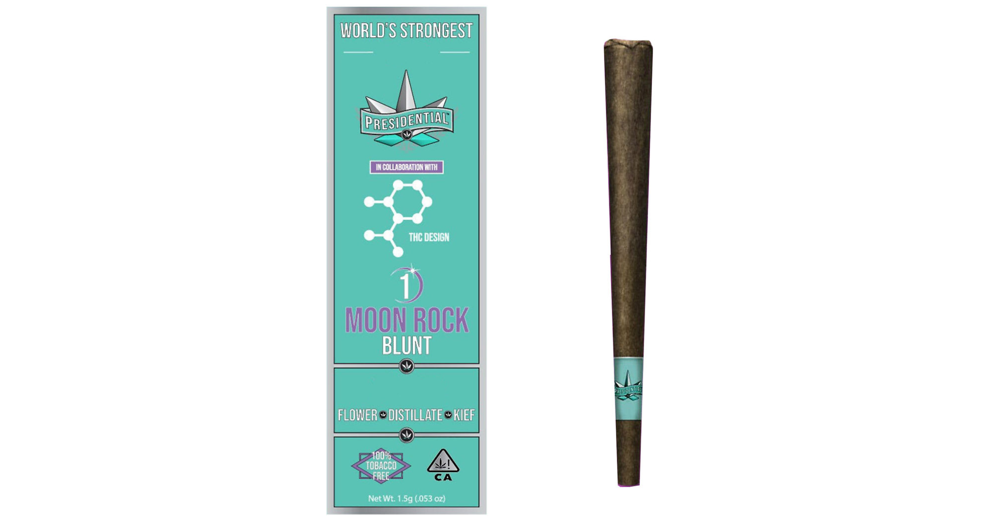 Mission Valley Presidential Gorilla Goo Infused Moonrock Blunt 1