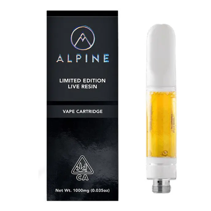 Alpine Vapor Peyton Manning Live Resin Vapes Strain (hybrid), 1g