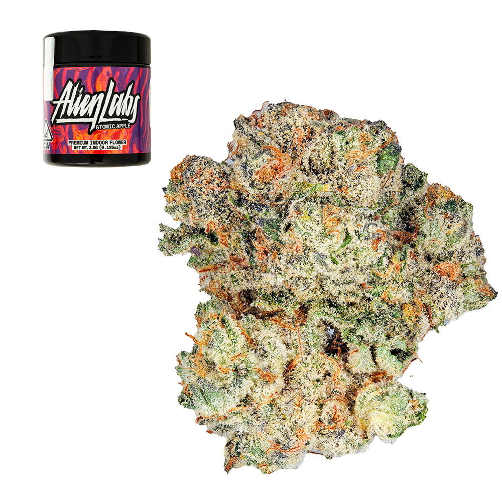 Alien Labs Atomic Apple Flower Strain (hybrid), 3.5g