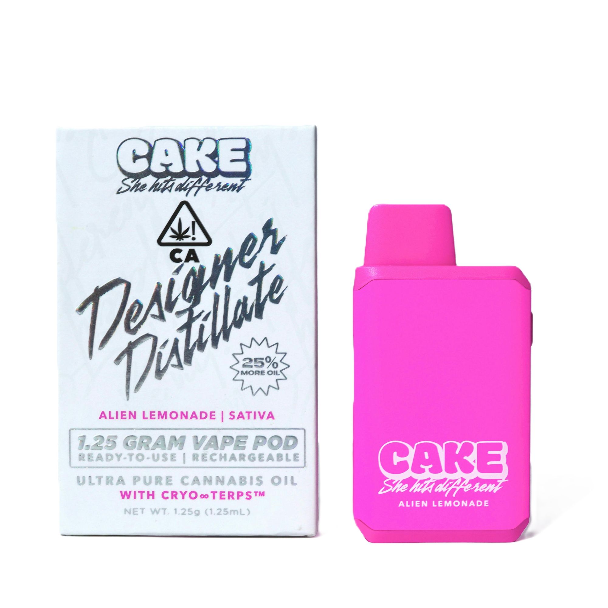 CAKE she hits different Alien Lemonade All-In-One Vapes Strain (sativa ...