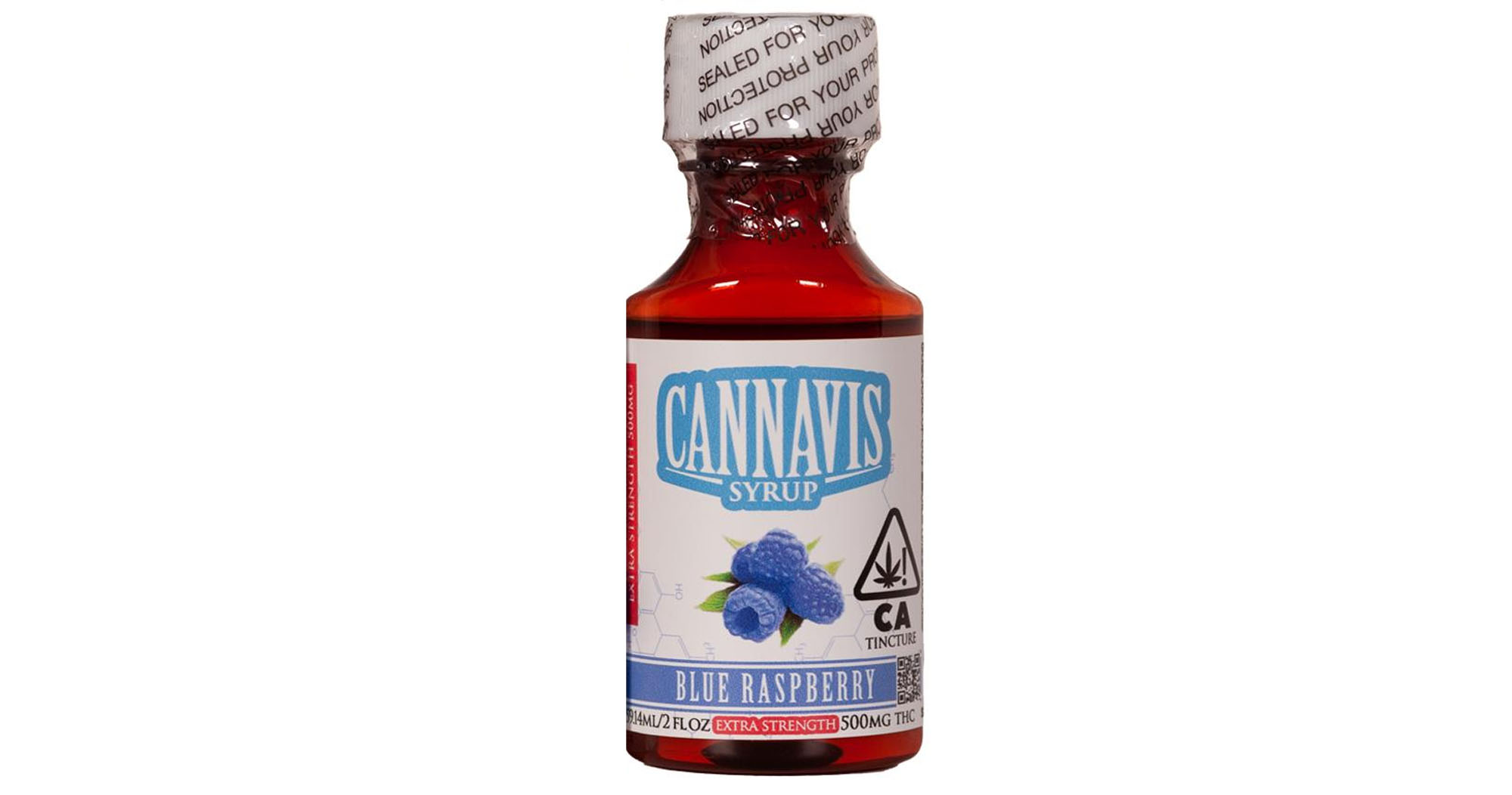 Mission Valley - Cannavis - Extra Strength Blue Raspberry Syrup 500mg ...