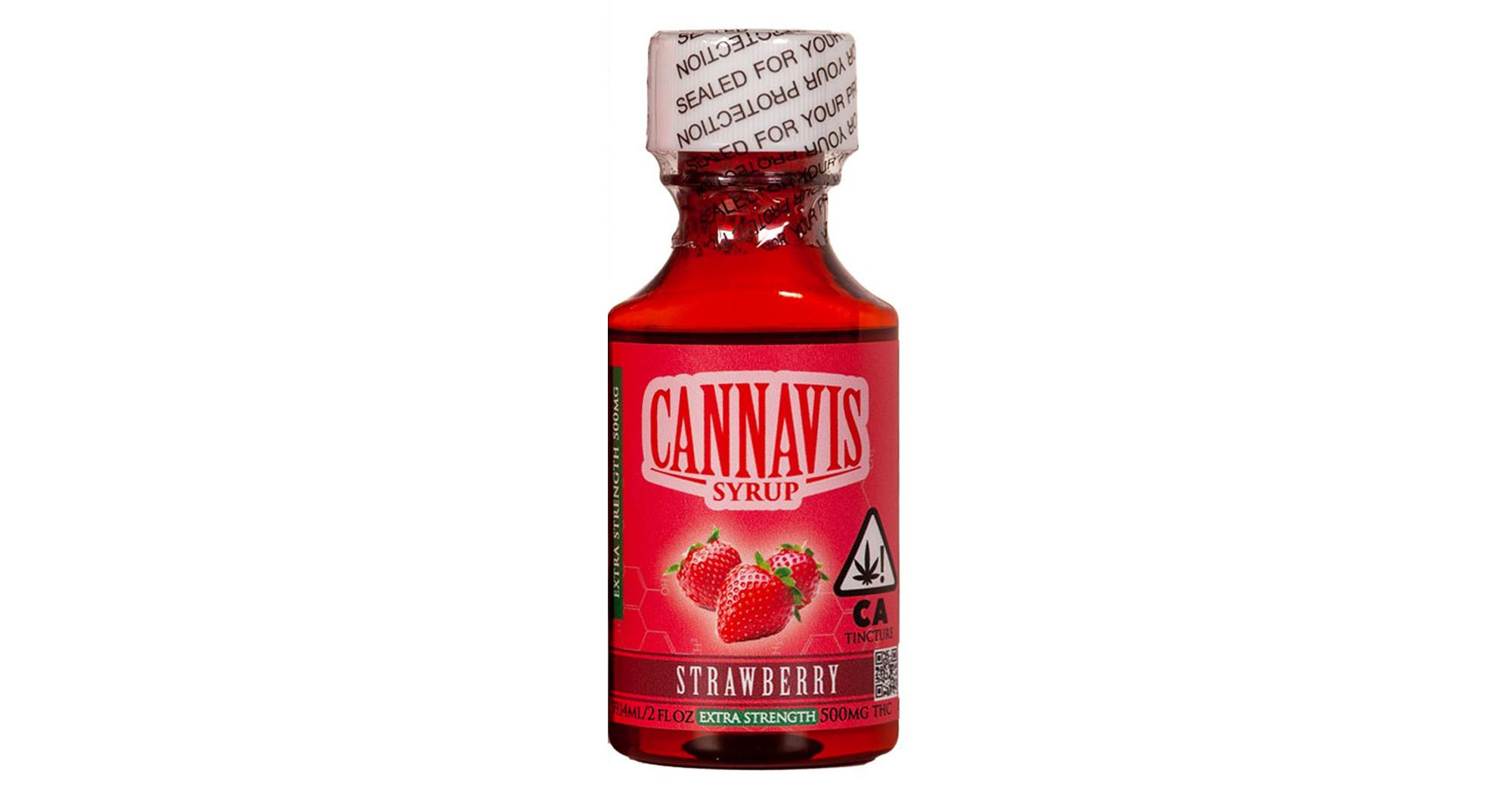 Imperial Valley - Cannavis - Extra Strength Strawberry Syrup 500mg ...