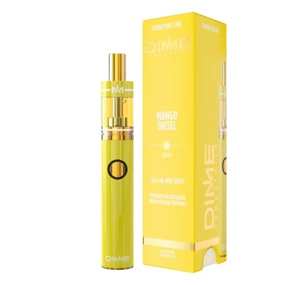 DIME Industries Mango Diesel All-in-One Vapes Strain (sativa), 1g