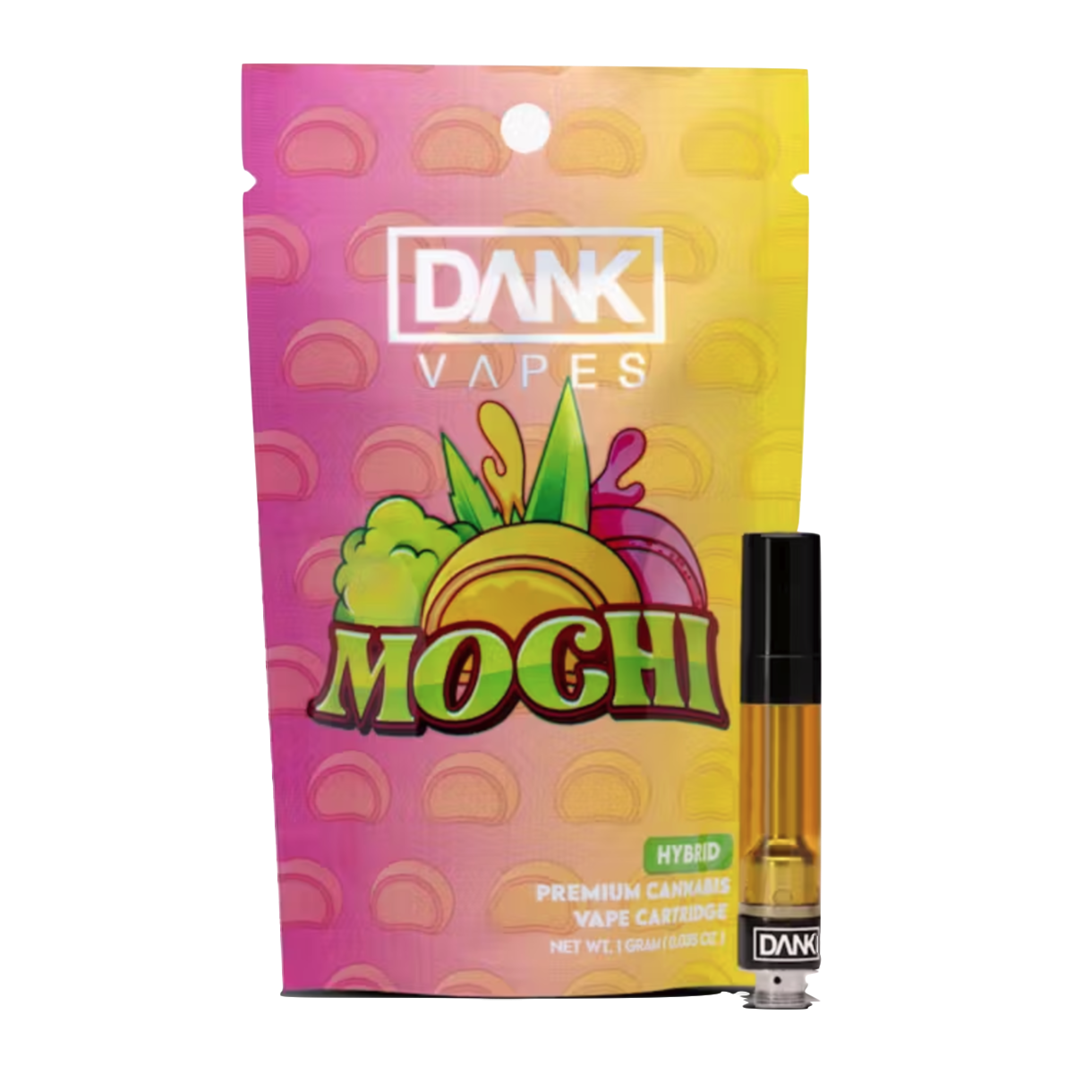 DANK Mochi Vapes Strain (hybrid), 1g