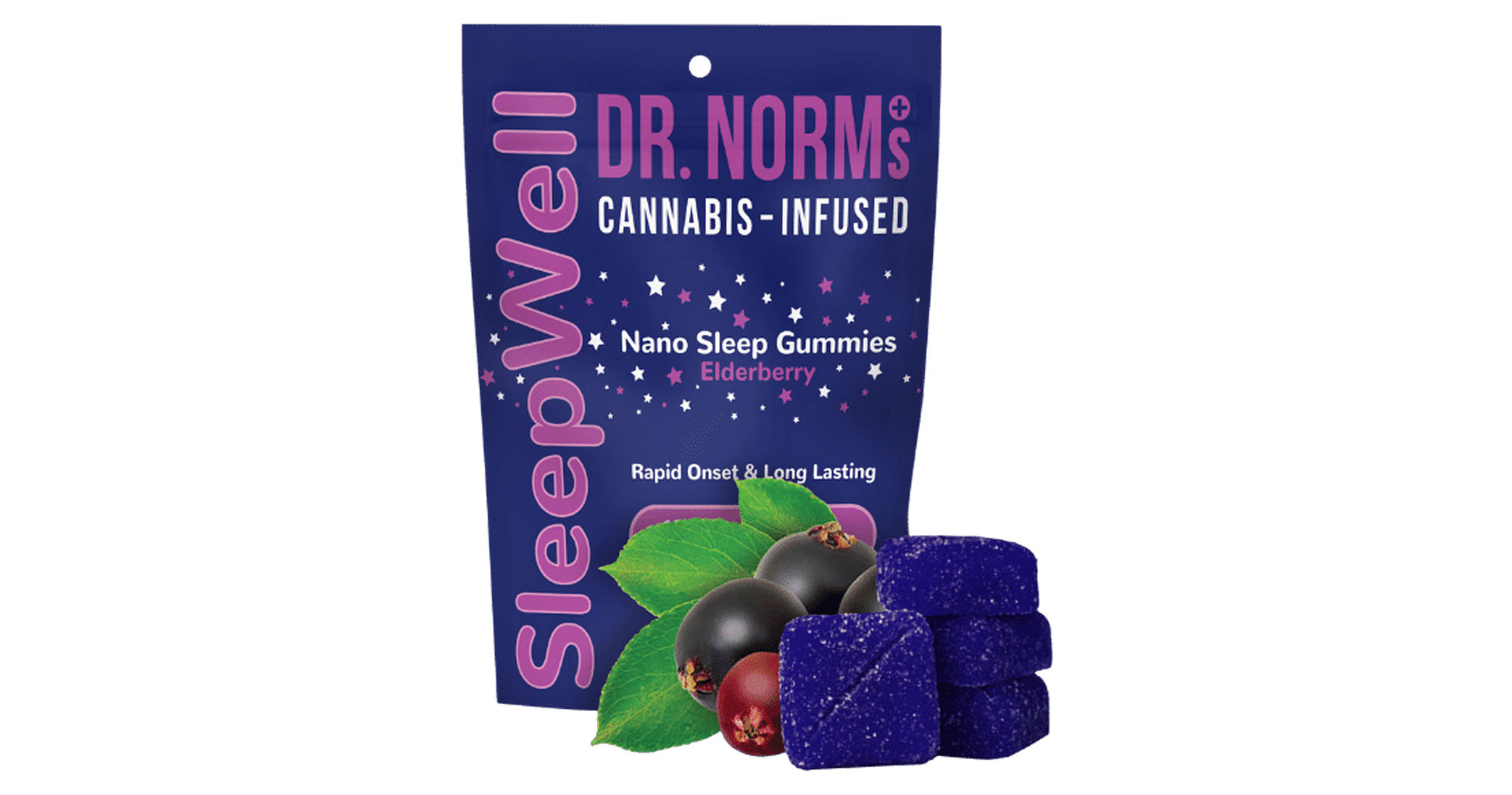 Vista - Dr. Norm's - Elderberry 2:1 THC:CBN SleepWell NANO Gummies ...