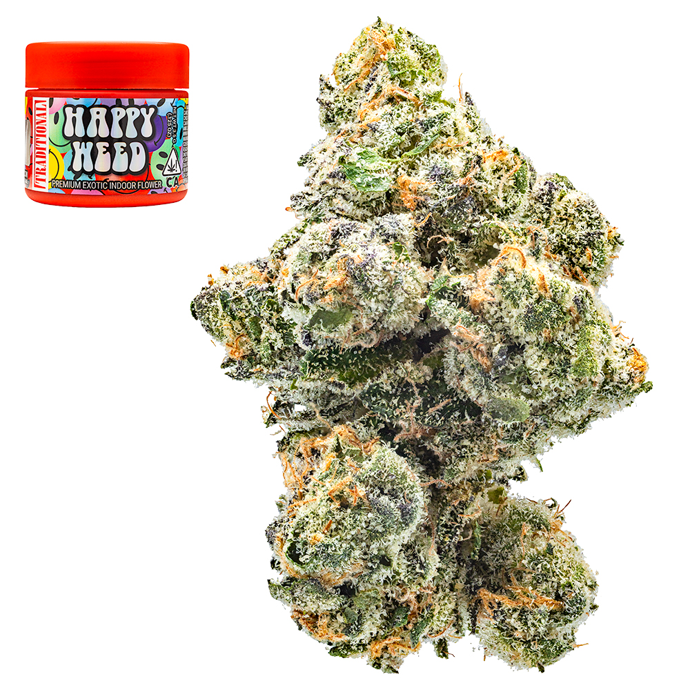 Traditional Happy Weed Premium Flower Strain (Indica),