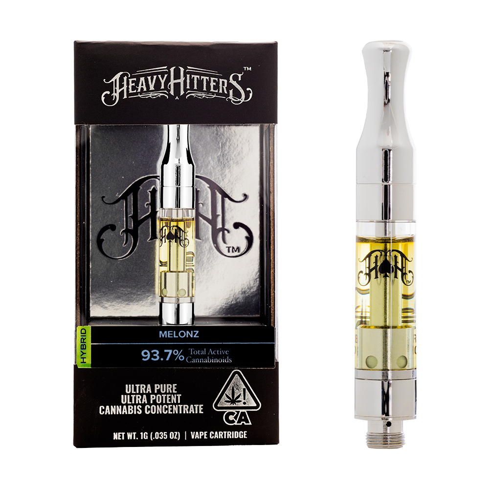 Heavy Hitters Melonz Vapes Strain (hybrid), 1g