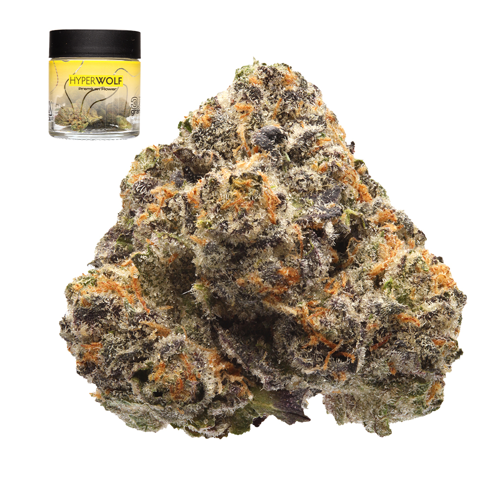 Hyperwolf Banana Punch (Jar) (Clearance) Flower Strain (indica), 3.5g