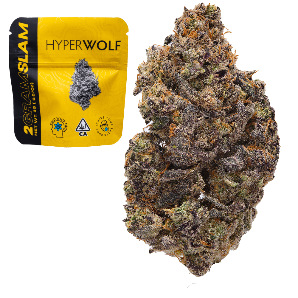 Hyperwolf Runtz x Grape MAC 2 Gram Slam Flower Strain (indica), 2g
