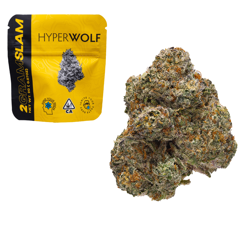 Hyperwolf Runtz x Secret Weapon 2 Gram Slam Flower Strain (indica), 2g