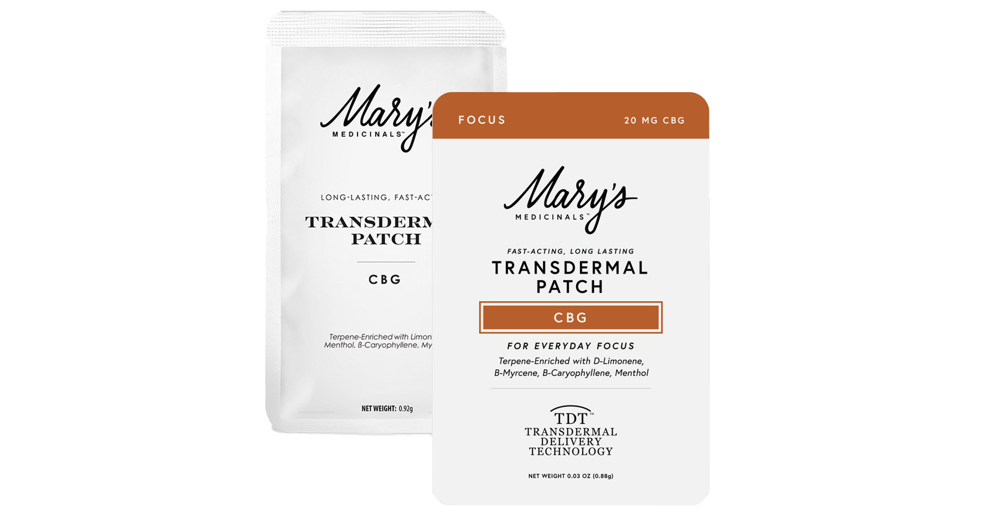 Sabre Springs - Mary's Medicinals - Focus CBG Transdermal Patch - 1ct ...