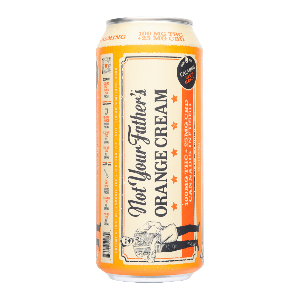Not Your Father's Orange Cream Soda Edibles Strain (hybrid), 100mg