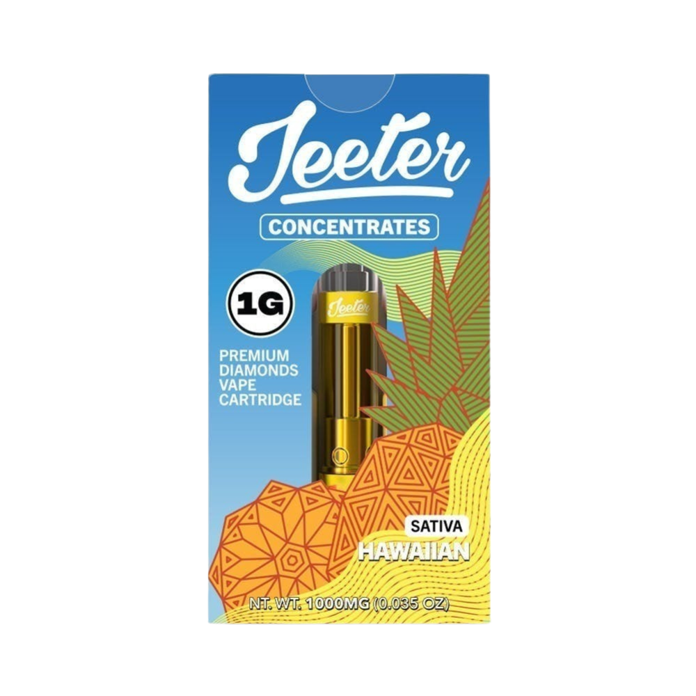 Jeeter Hawaiian Liquid Diamond Cart Vapes Strain (sativa), 1g