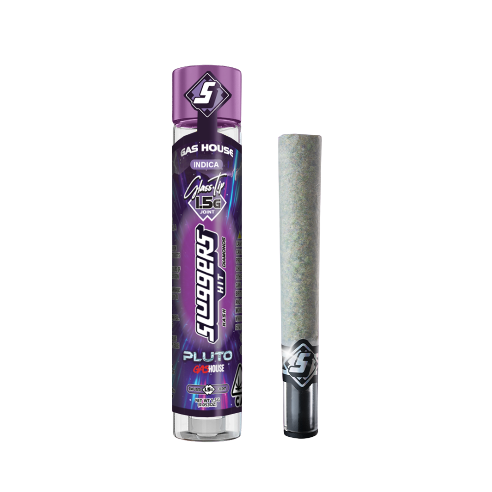Sluggers Hit Pluto 1.5g Infused Pre-Roll Prerolls Strain (indica), 1.5g
