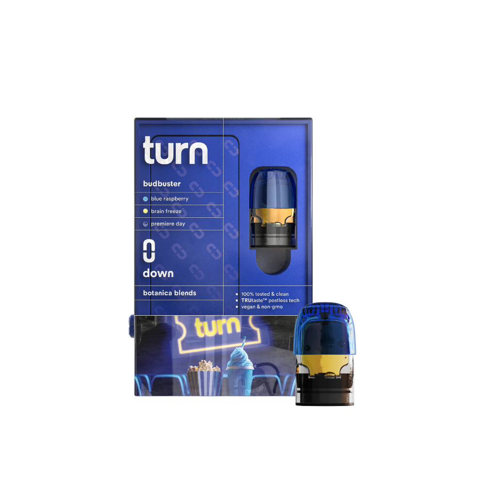 turn Budbuster Pod Vapes Strain (indica), 1g