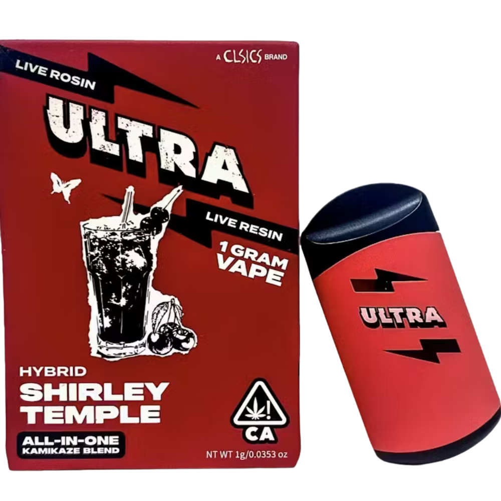 Ultra Shirley Temple Live Rosin/Resin All-In-One Vapes Strain (hybrid), 1g