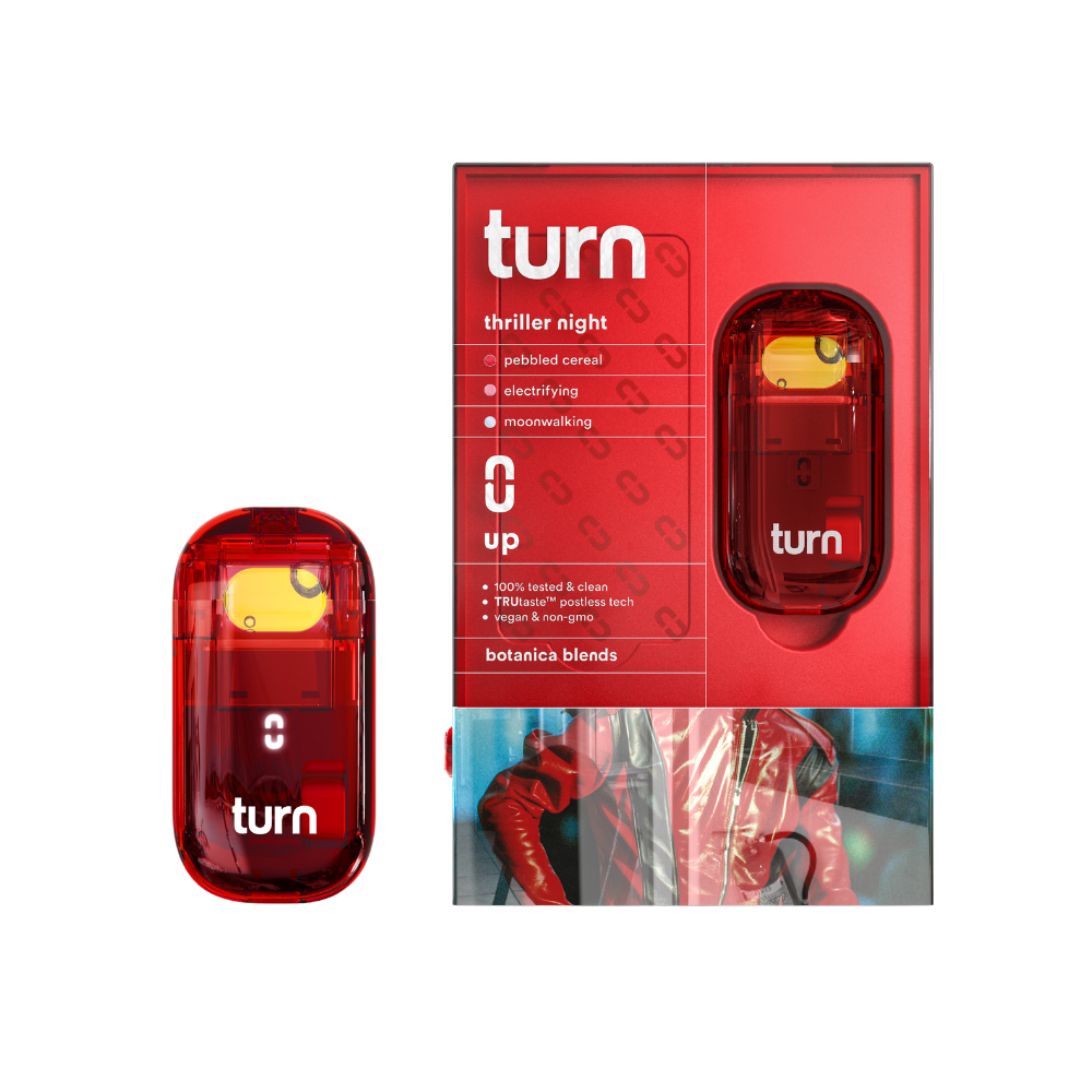 turn Thriller Nights 2g Pod Vapes Strain (sativa), 1g