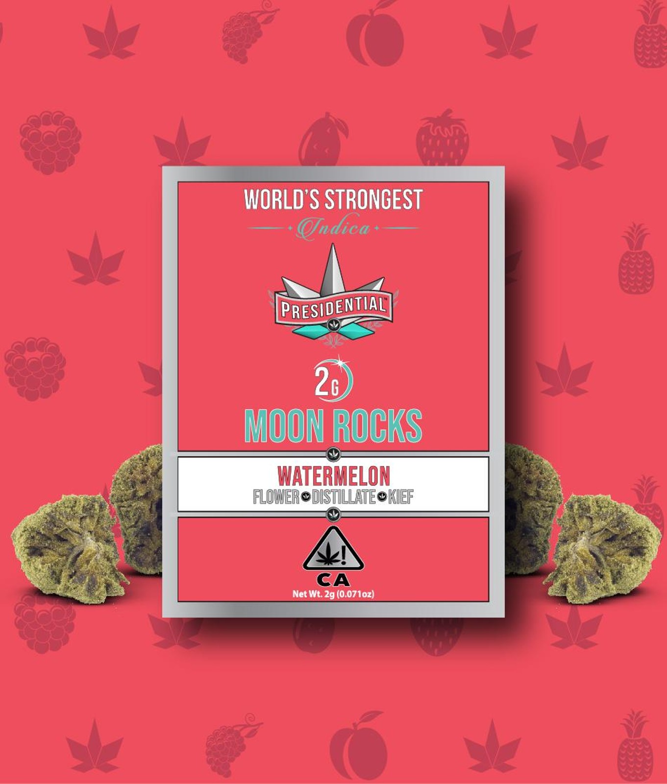Presidential - Watermelon - Moon Rocks - 2 Gram | GreenStone