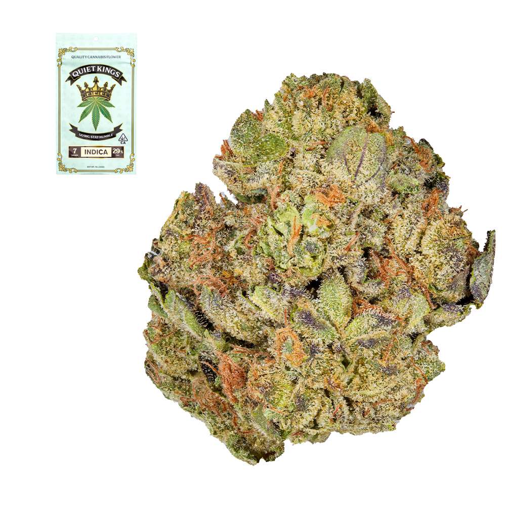 Quiet Kings Ice Cream Cake Quarter Ounce Flower Strain (indica), 7g