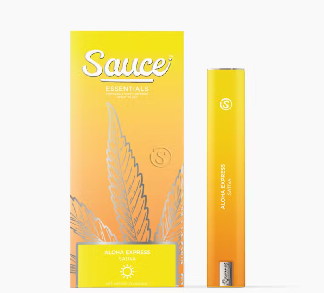 Sauce Essentials Aloha Express Live Resin All-In-One Vapes Strain ...
